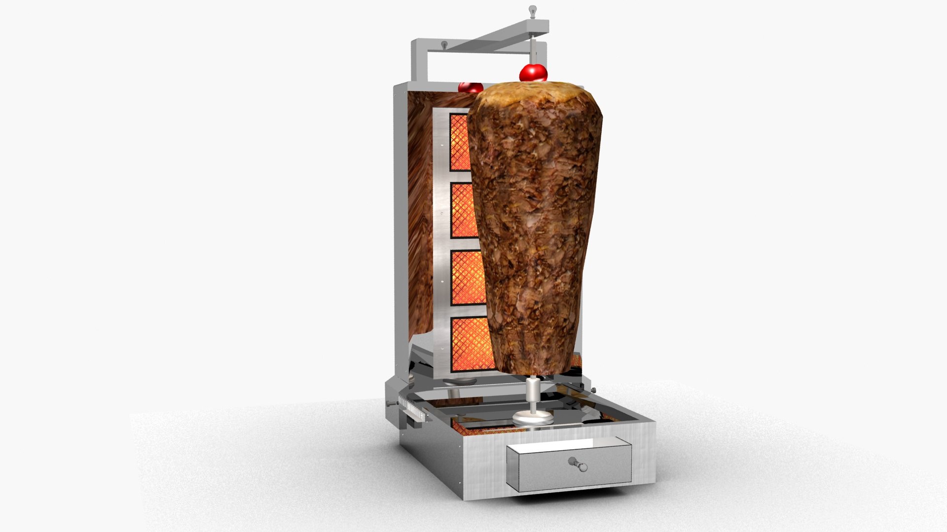 3D Shawarma Machine Model - TurboSquid 2084721