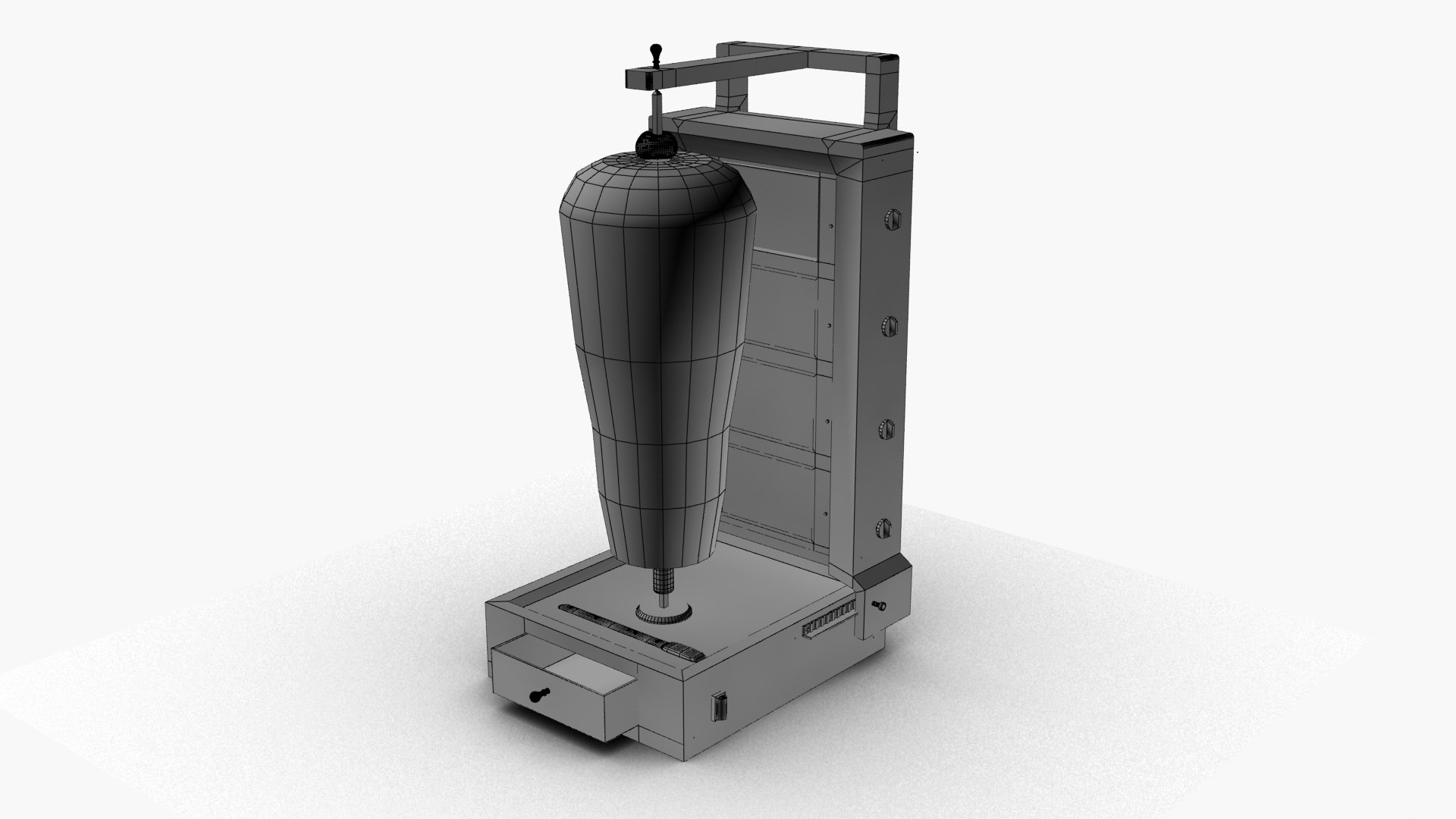 3D Shawarma Machine Model - TurboSquid 2084721