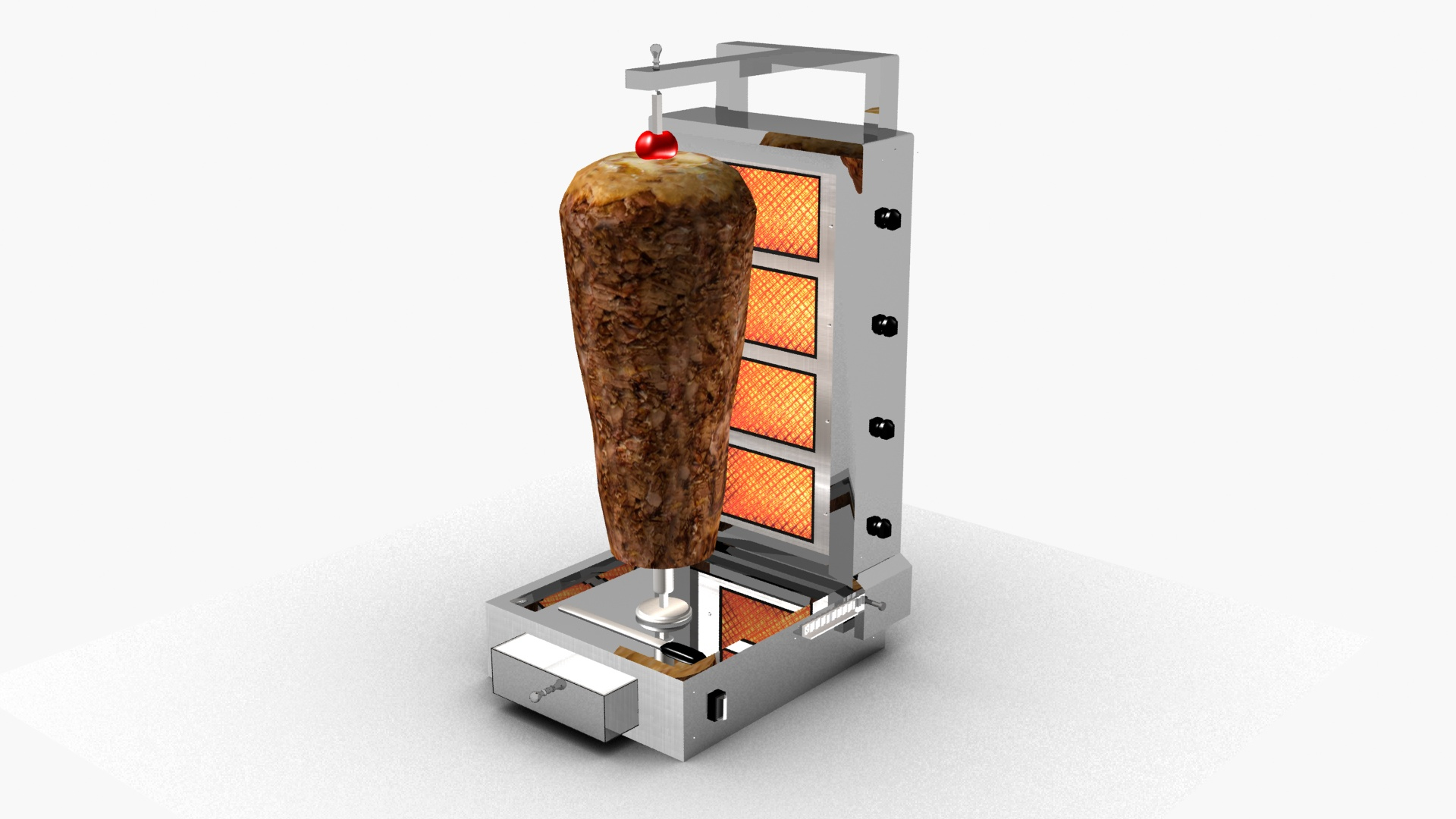 3D Shawarma Machine Model - TurboSquid 2084721