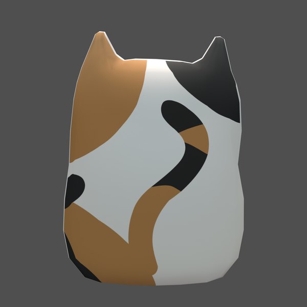 3D plush cat model - TurboSquid 1677202