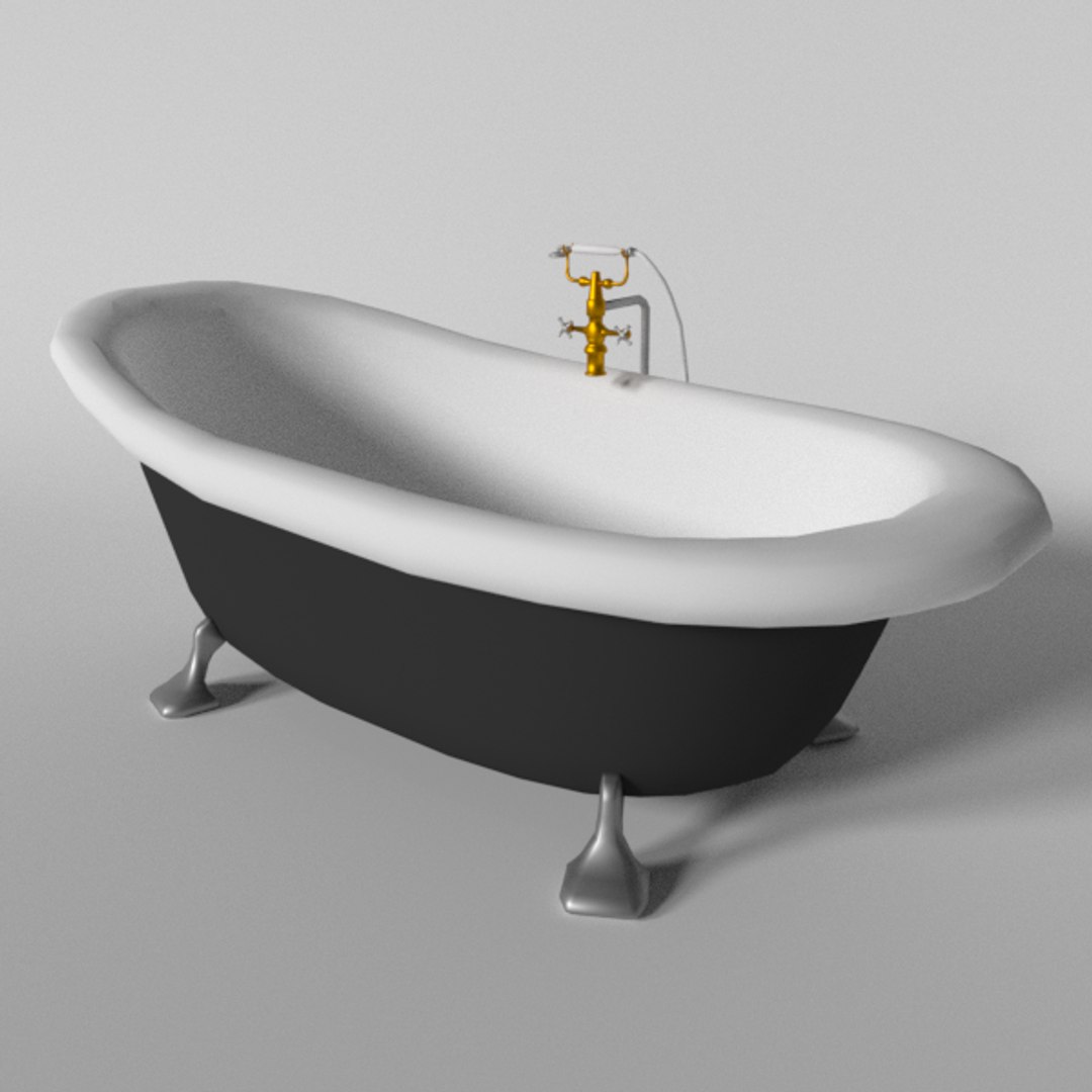 Free Bath Tub 3d Model
