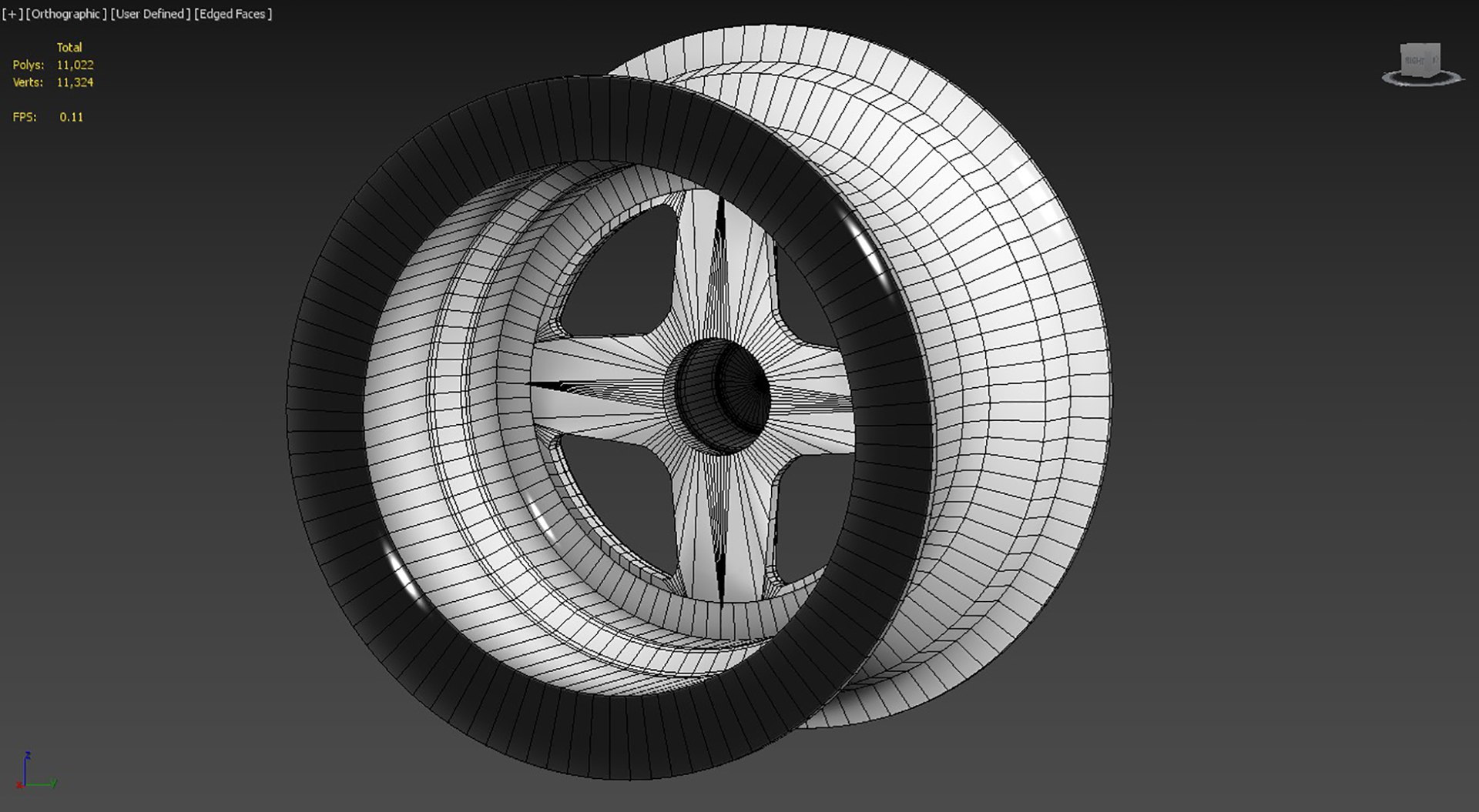 3D Model SSR Speed Star Racing MK-II Wheel 14 Inch - TurboSquid 2005355