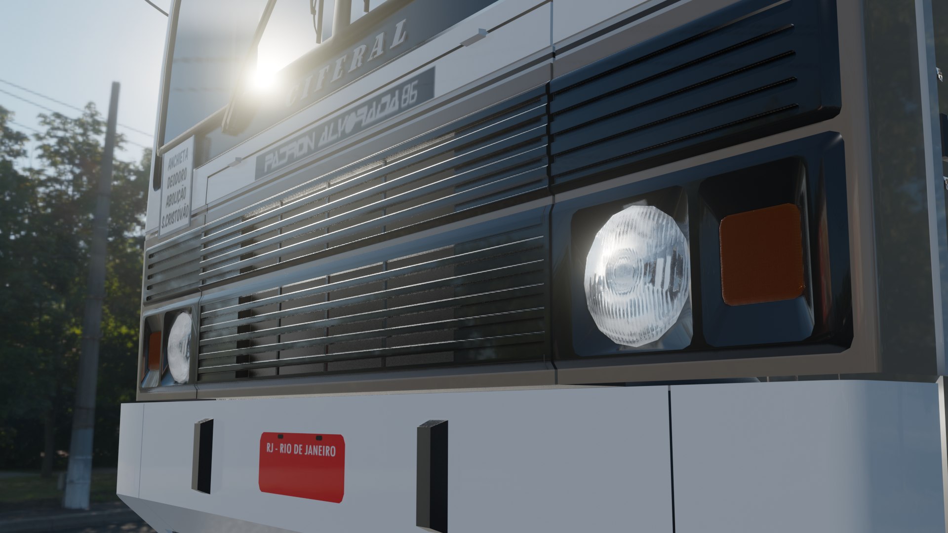 Onibus Ciferal Padron Model - TurboSquid 1678685