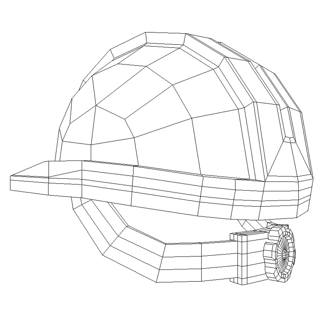 3d Hard Hat Model