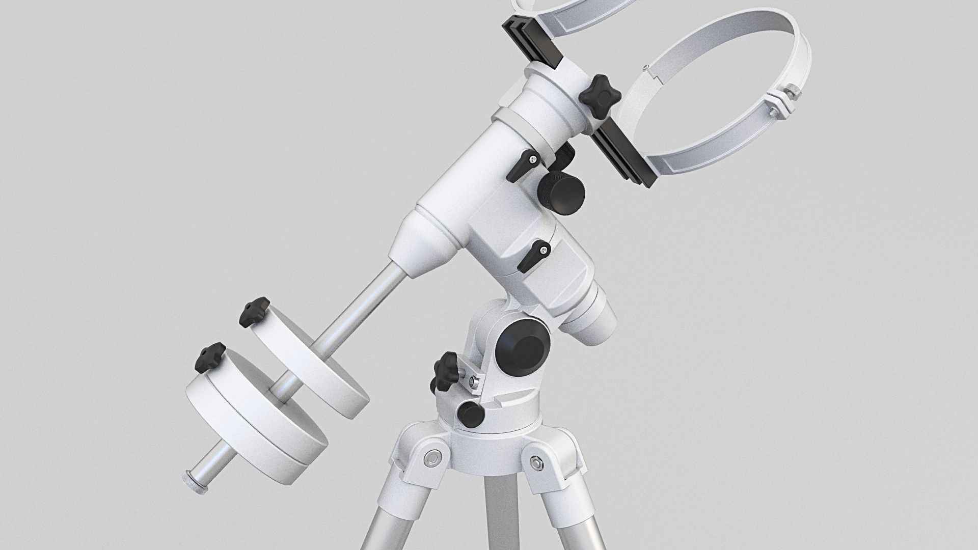 Telescope scope mount 3D model - TurboSquid 1529474