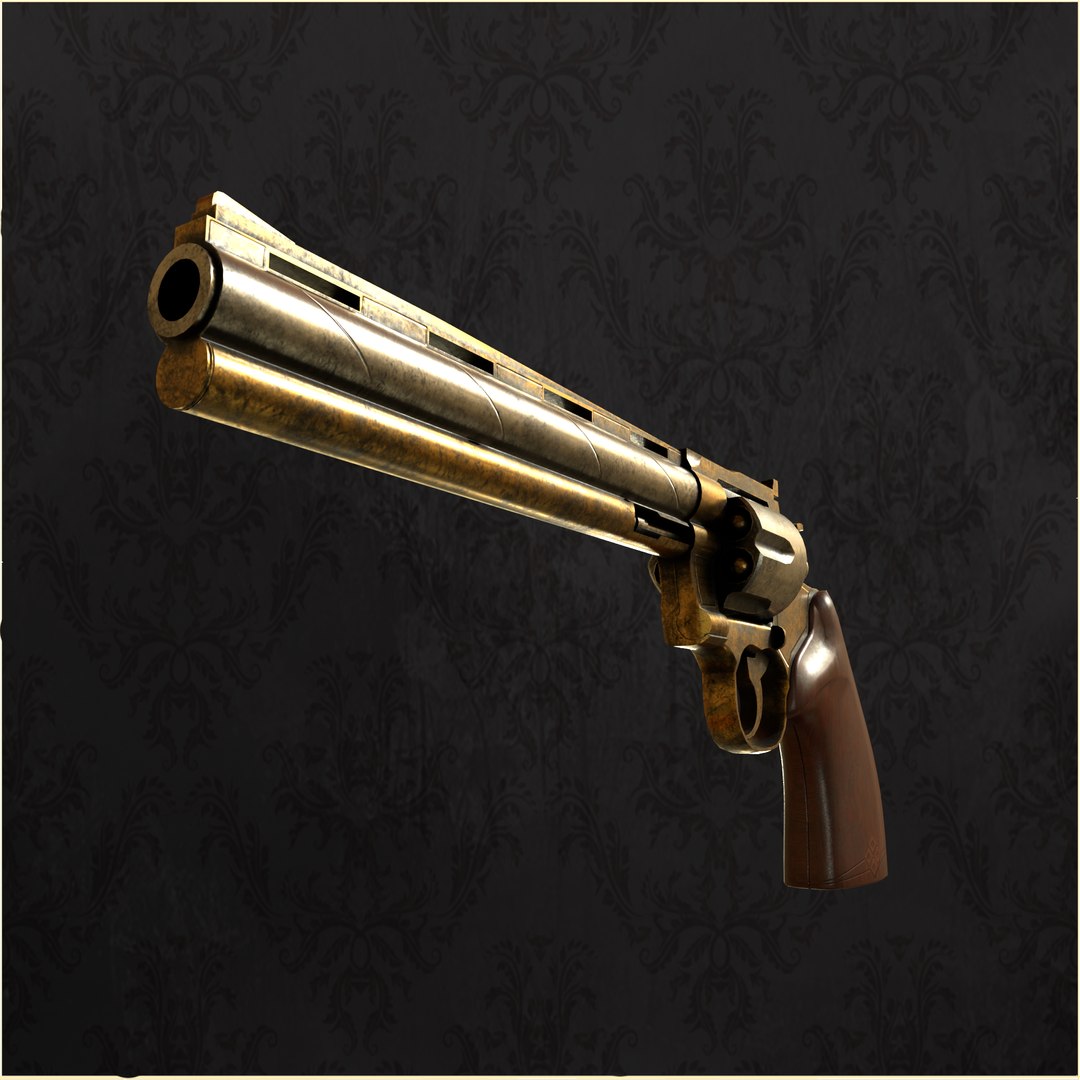 Revolver 3D Model - TurboSquid 1454022
