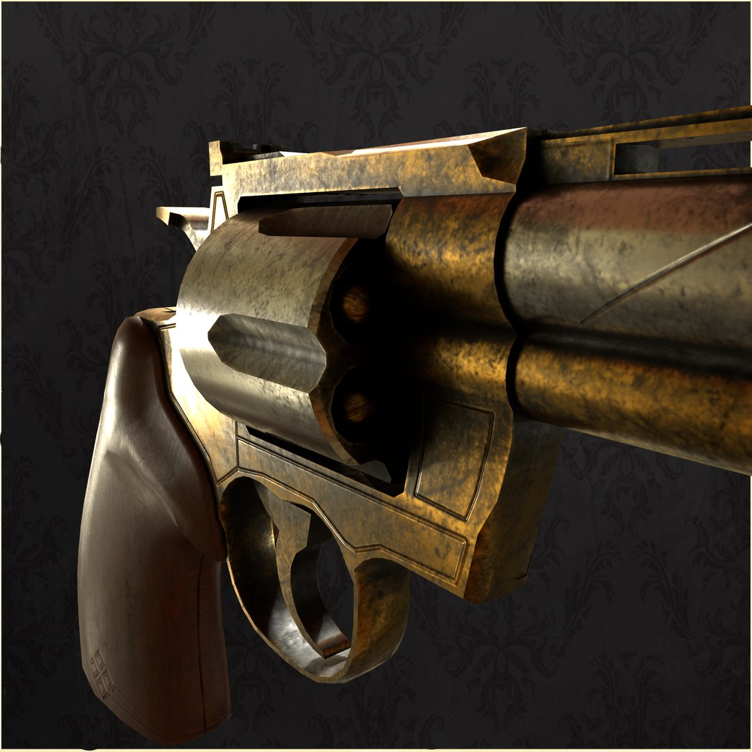 Revolver 3D Model - TurboSquid 1454022