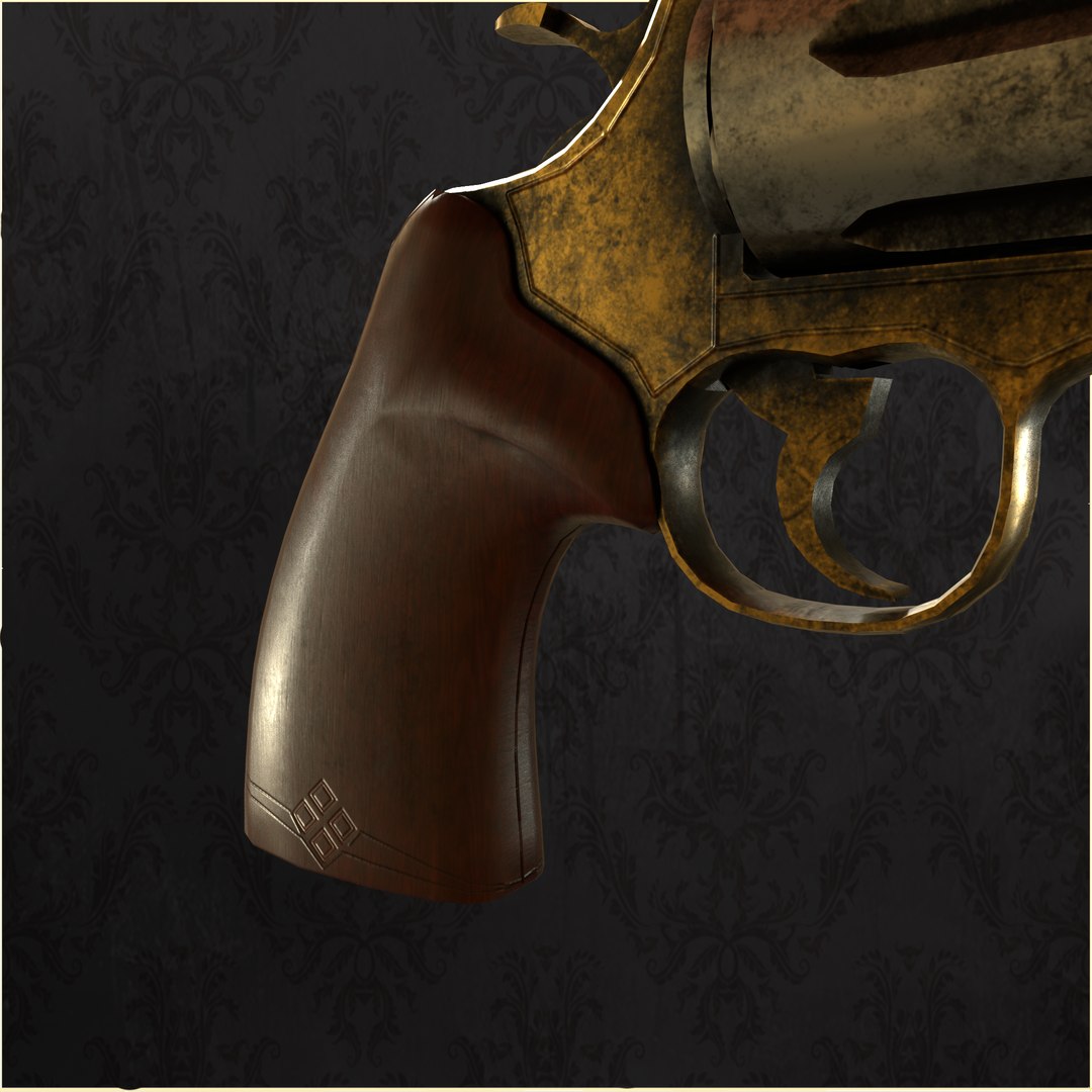 Revolver 3D Model - TurboSquid 1454022