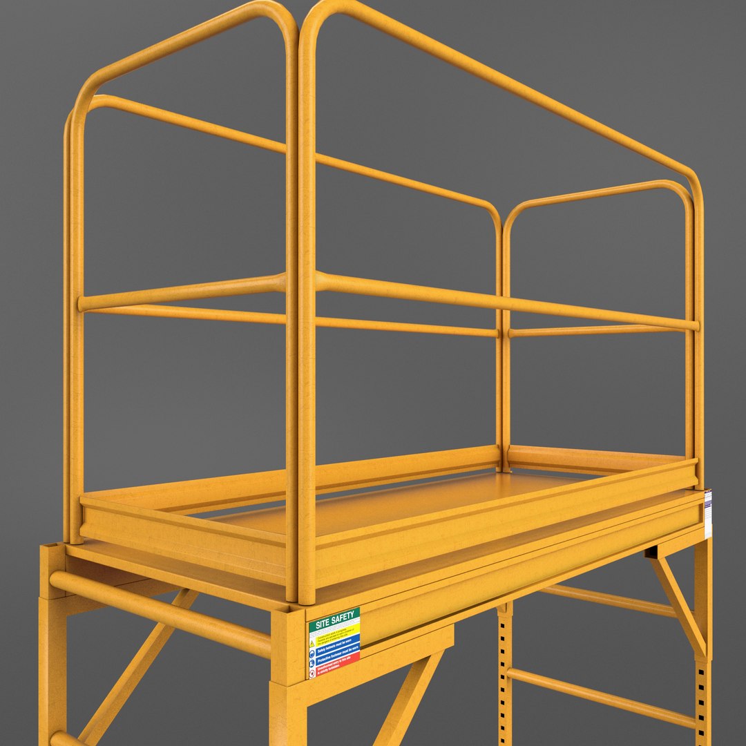 3D Scaffold Tower - TurboSquid 1500886