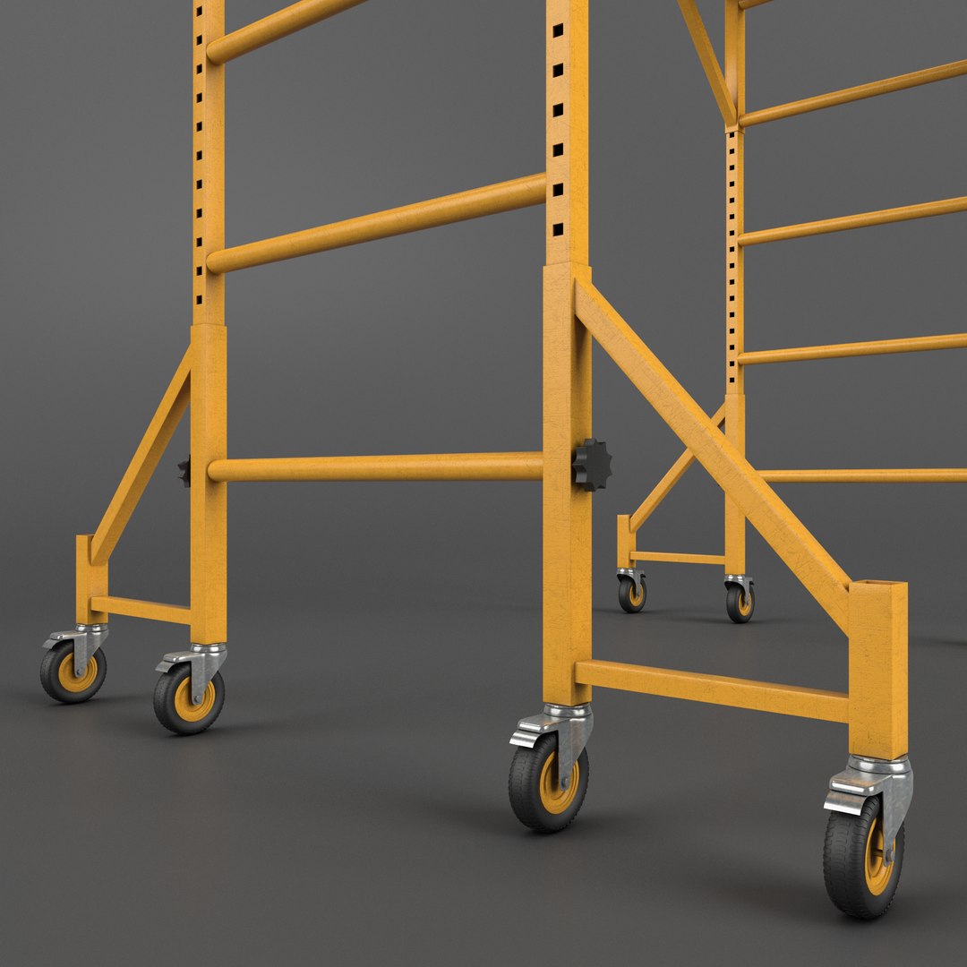 3D Scaffold Tower - TurboSquid 1500886