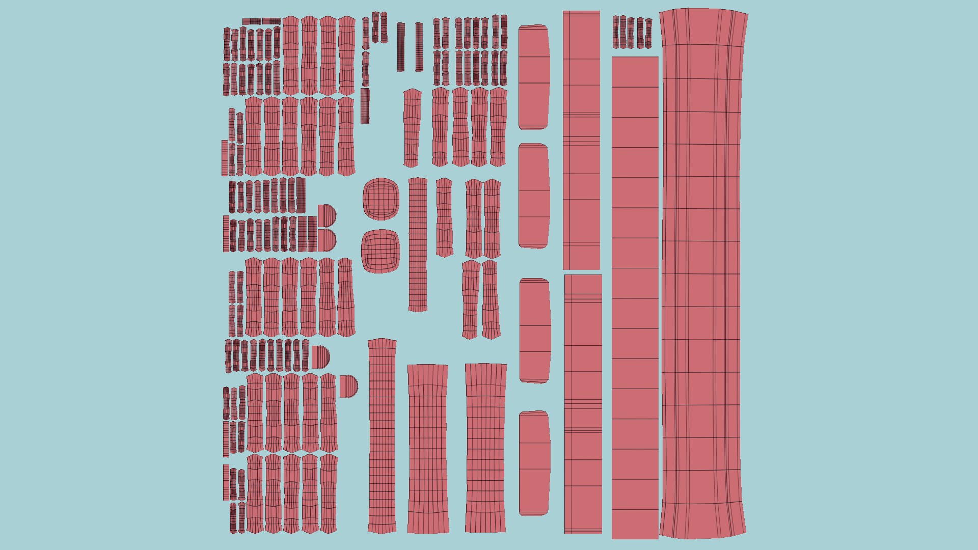 3D Choker Collar C05 Black Skull - Character Design Punk Gothic model ...