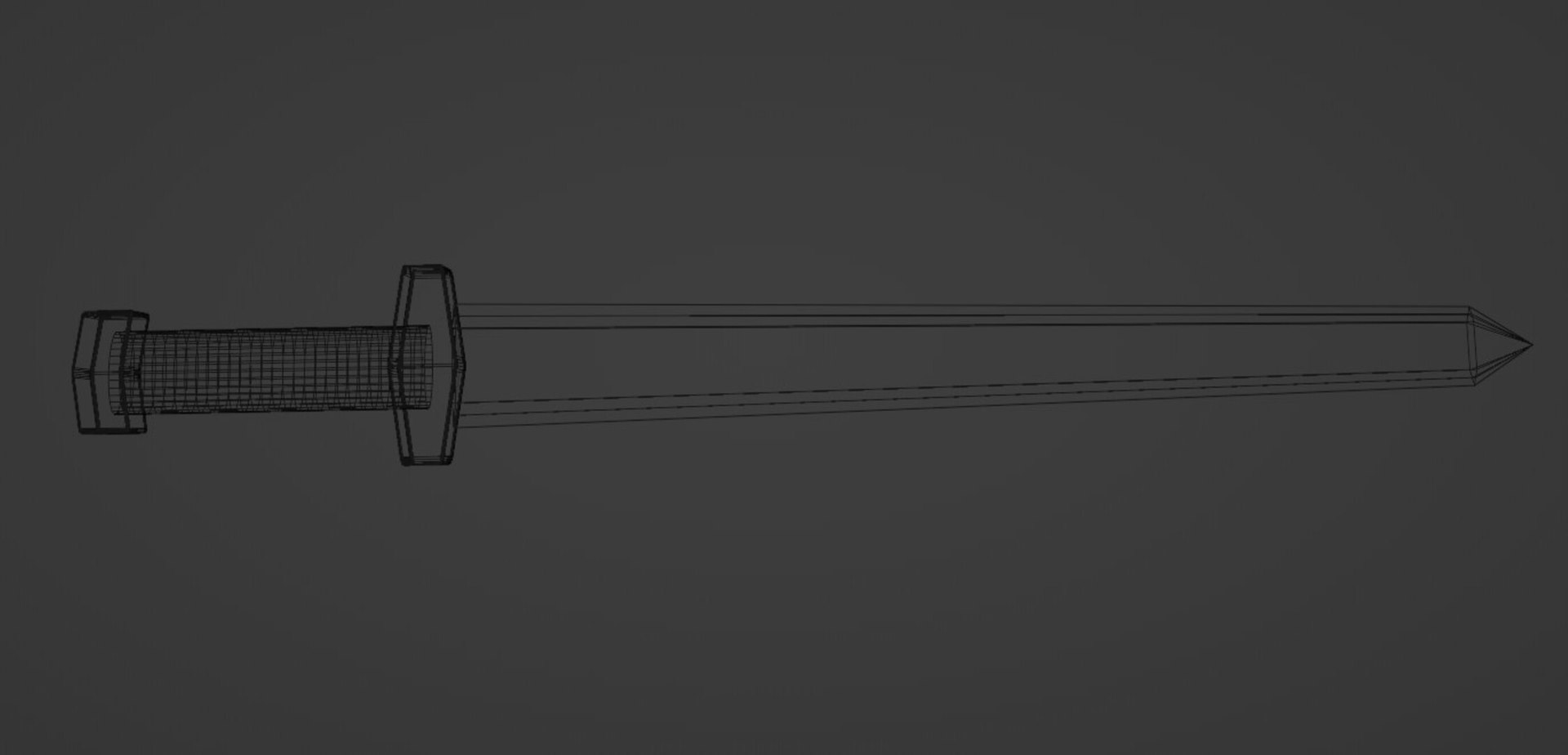 Murim Blue Sword 3D - TurboSquid 2093812