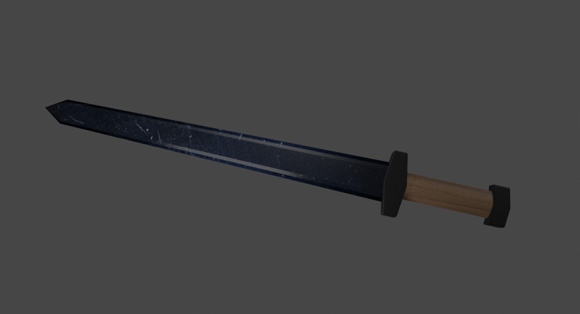 Murim Blue Sword 3D - TurboSquid 2093812