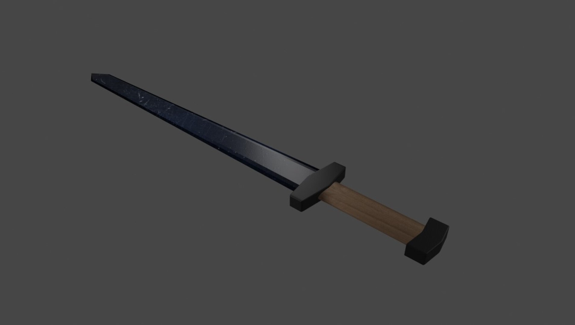 Murim Blue Sword 3D - TurboSquid 2093812