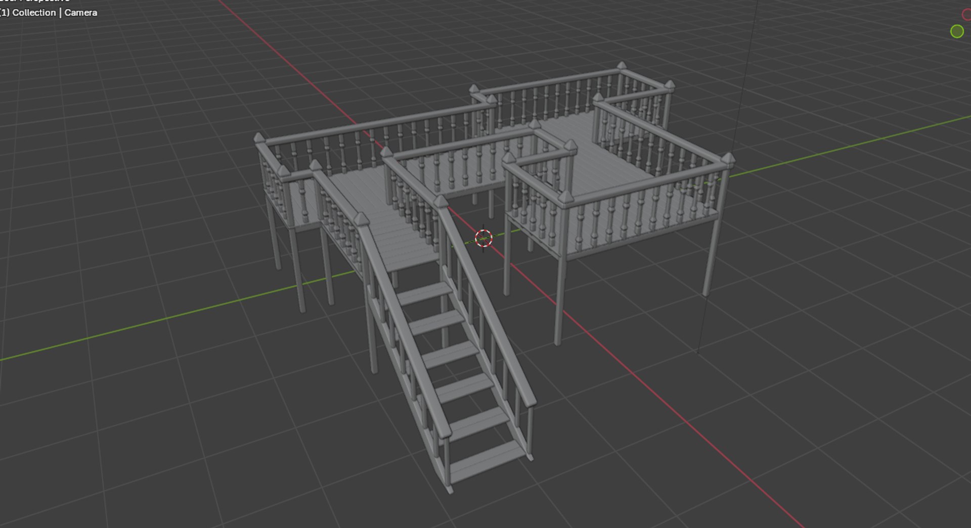 3D Multi Tier Deck Model - TurboSquid 2408953