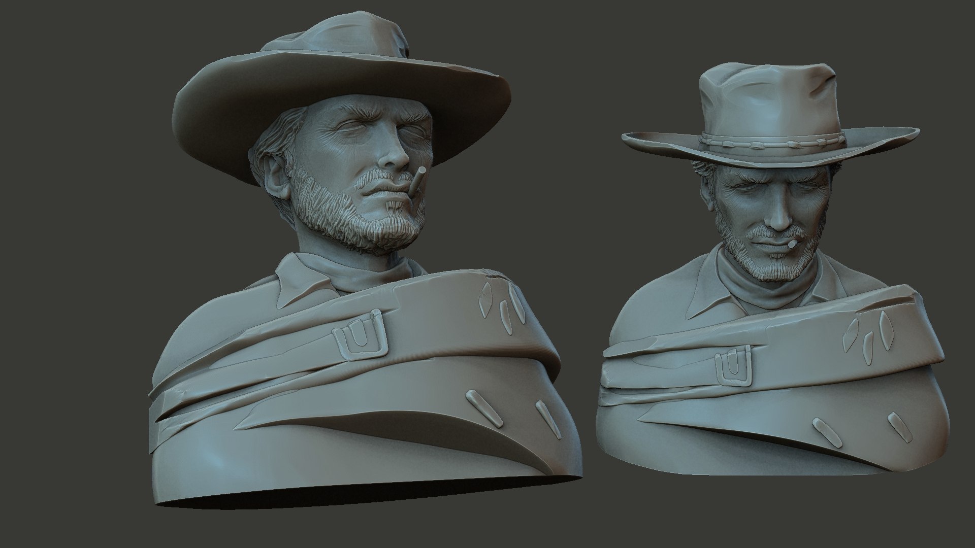 modelo 3d Clint Eastwood - TurboSquid 2012464