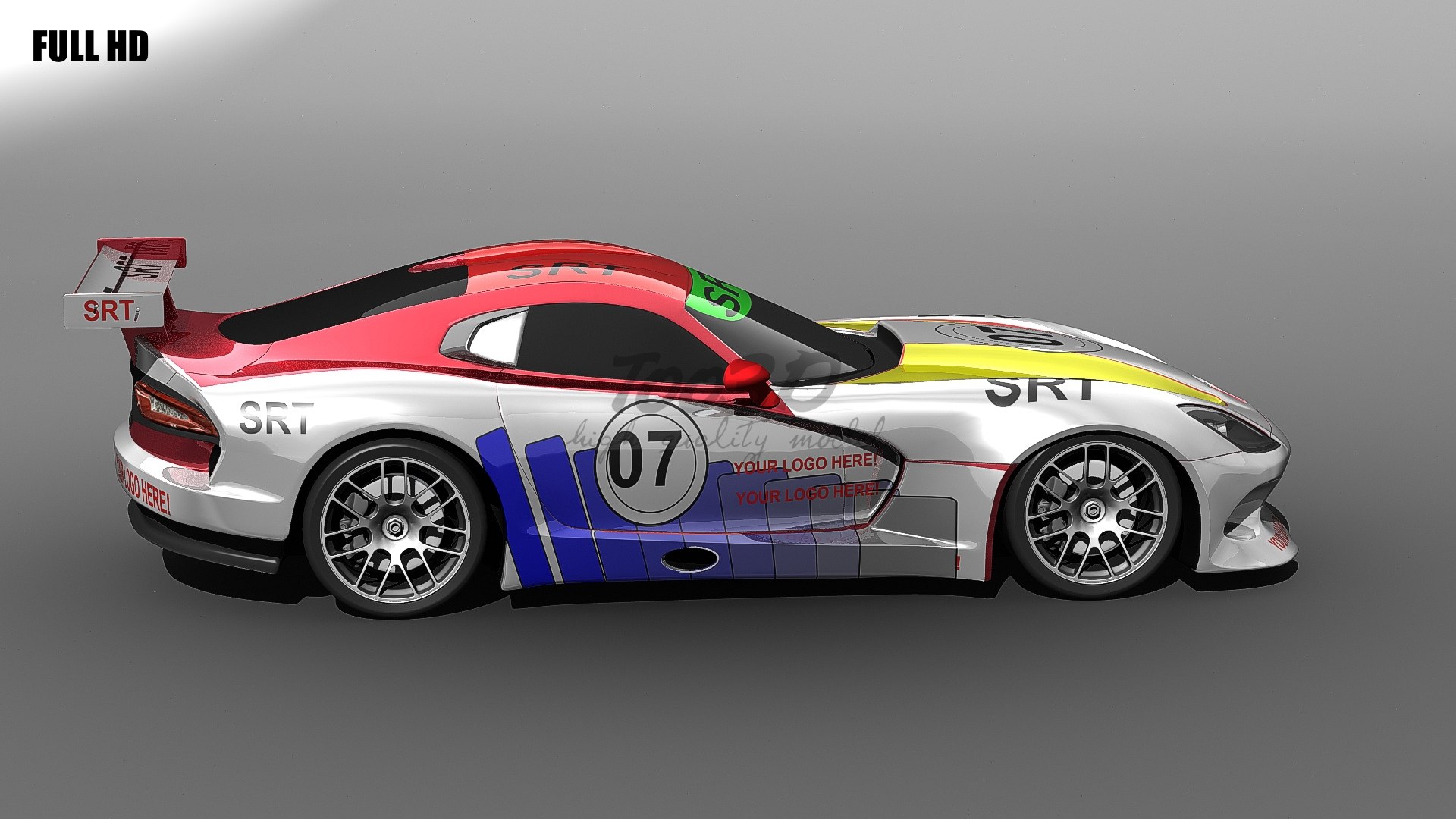 3d model gt viper
