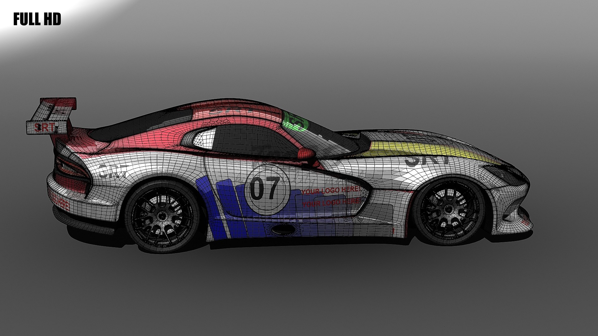 3d model gt viper