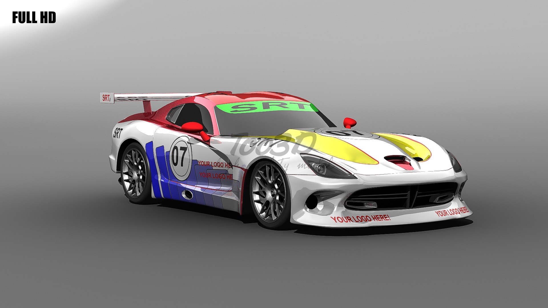 3d model gt viper