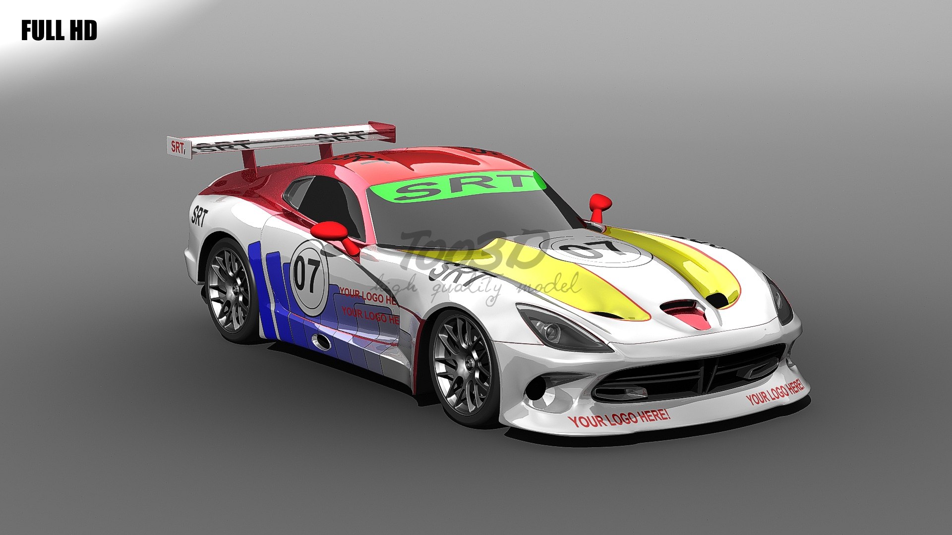 3d model gt viper