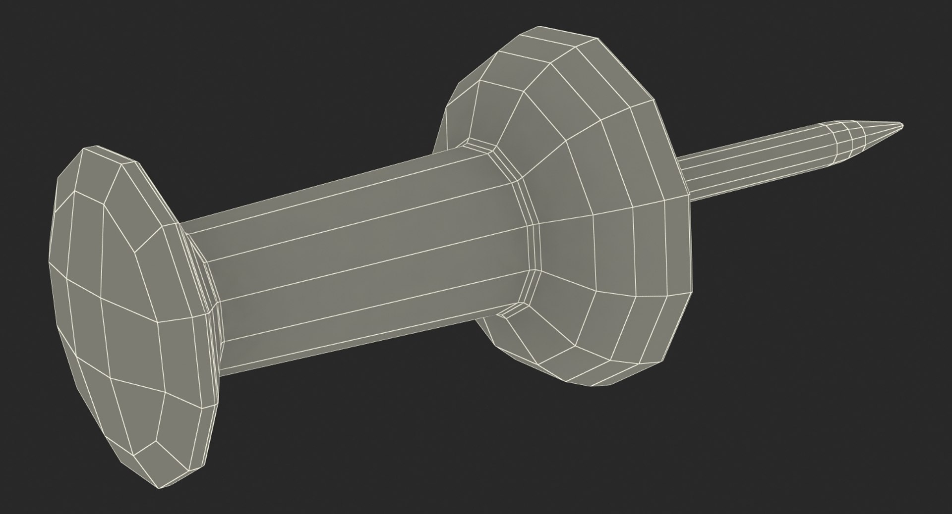 Push Pin 3D Model - TurboSquid 1425554