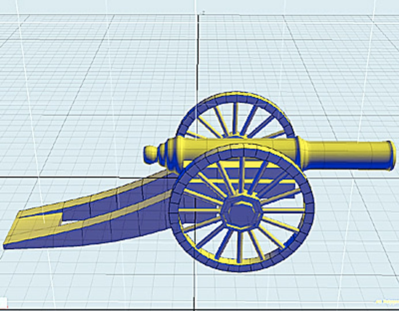 Free Cannon 3d Model