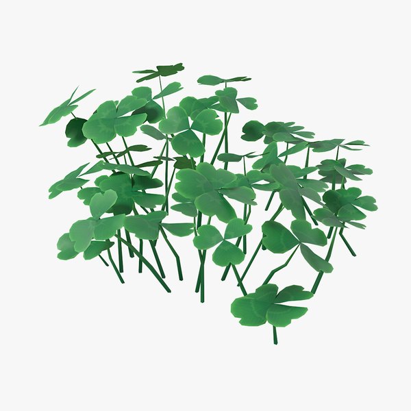modelo 3d Cartoon Clover 01 - TurboSquid 2043154