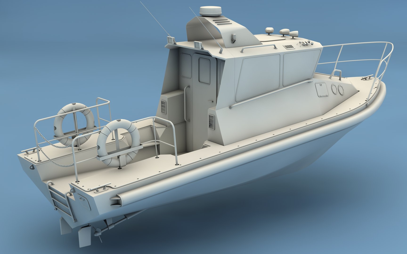 3d Model Patrol Boat