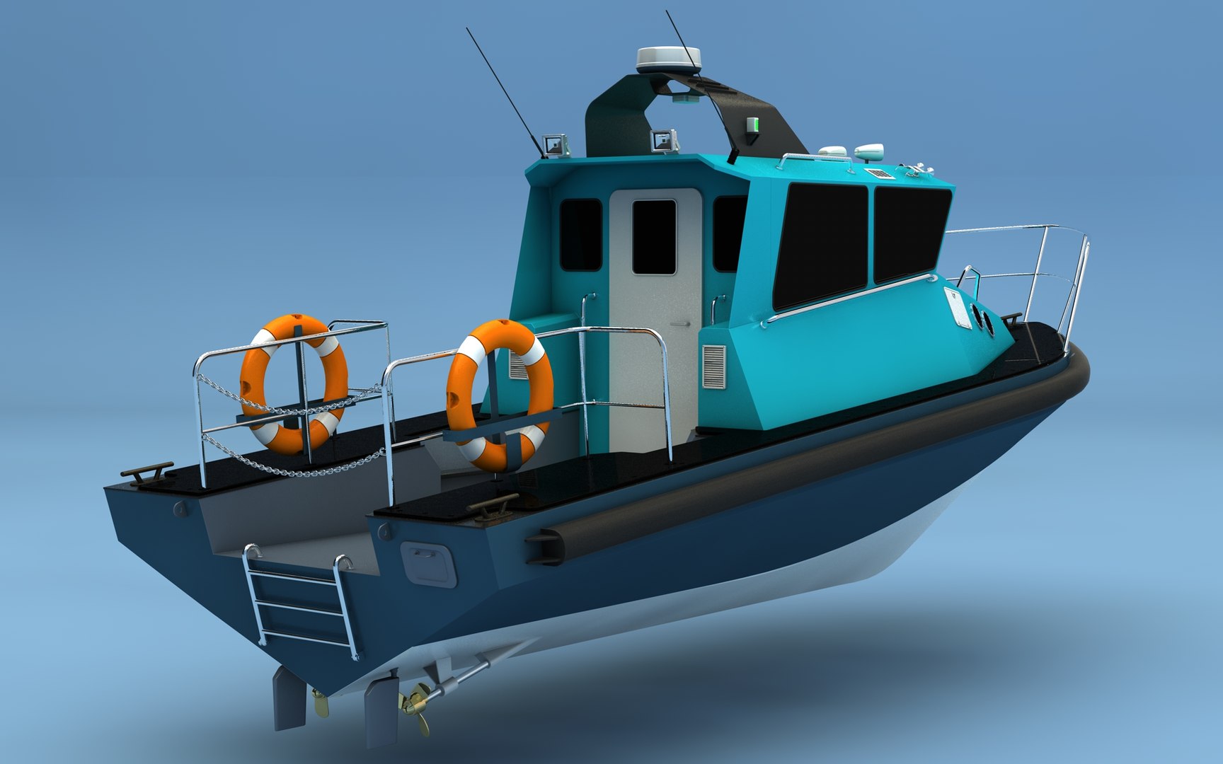 3d Model Patrol Boat