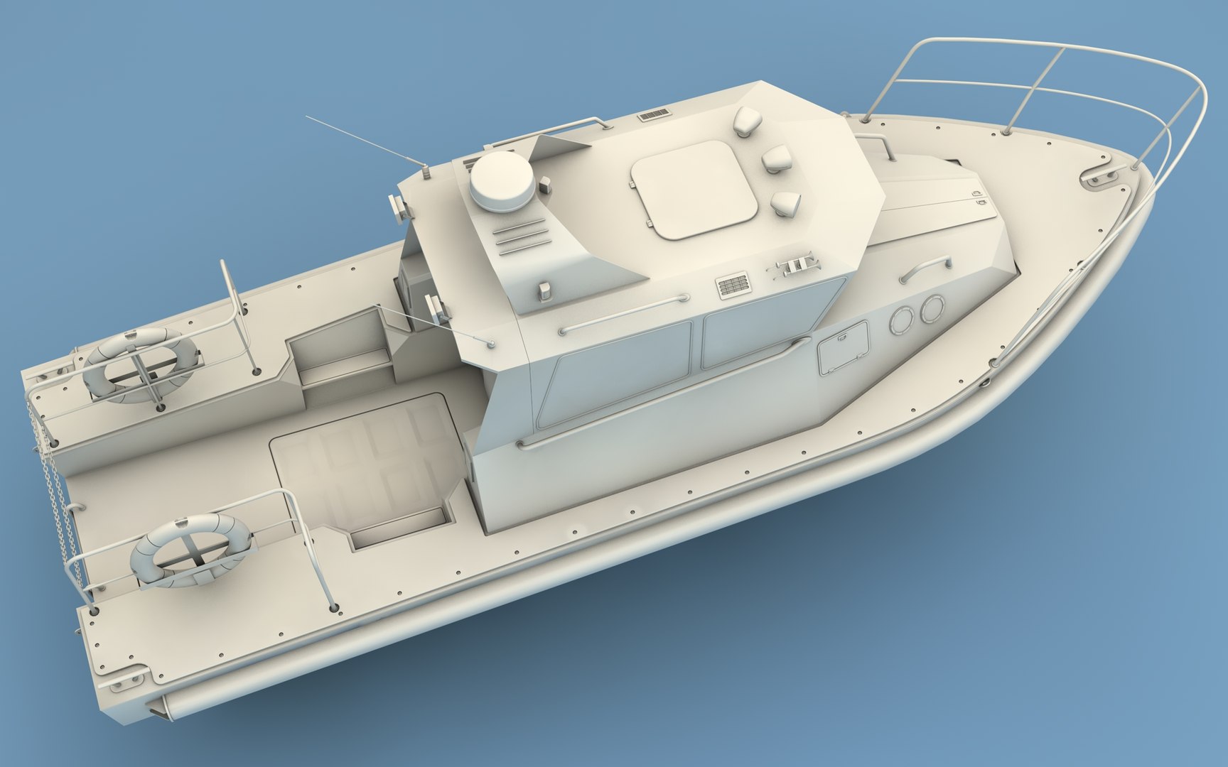 3d Model Patrol Boat
