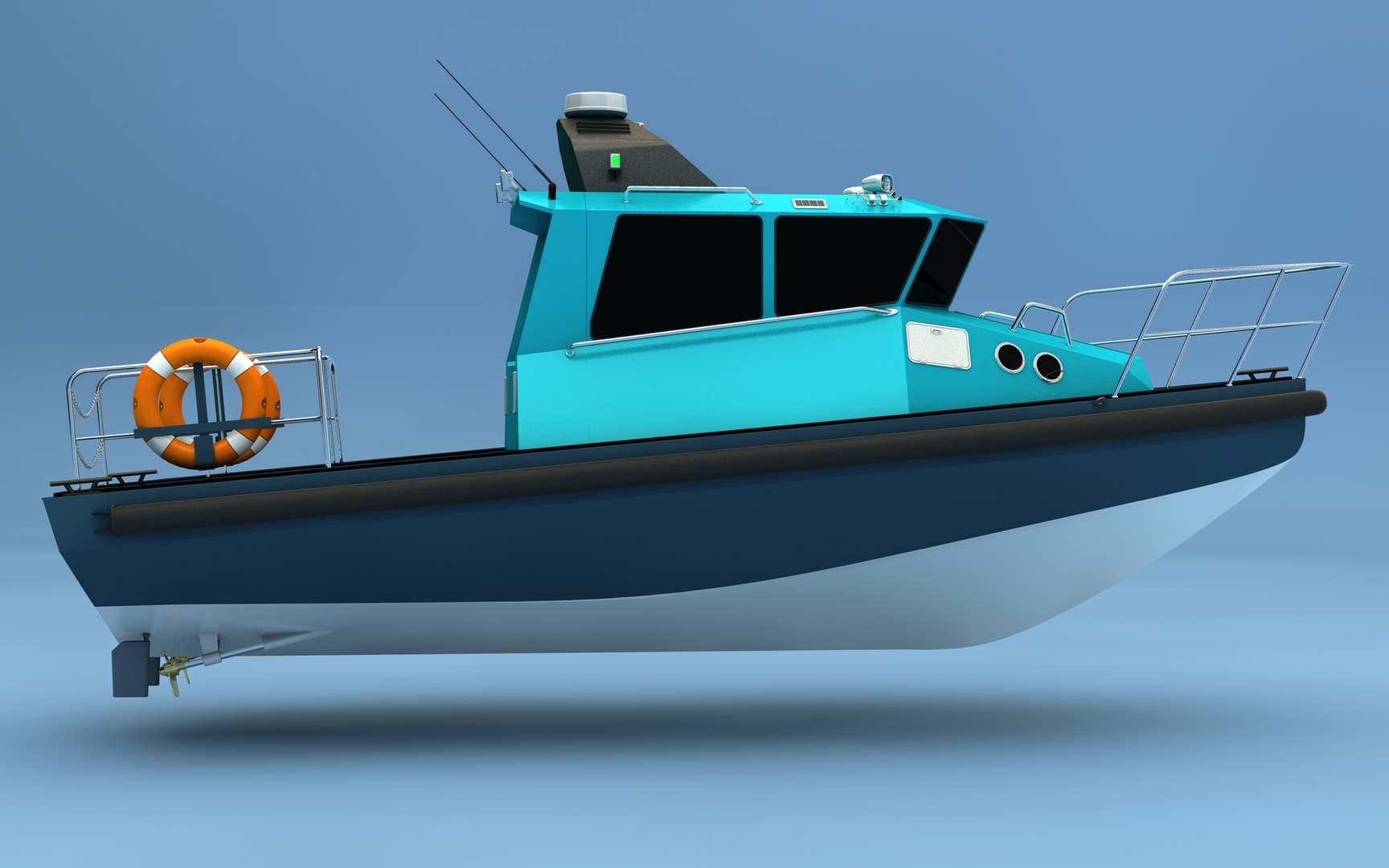 3d Model Patrol Boat