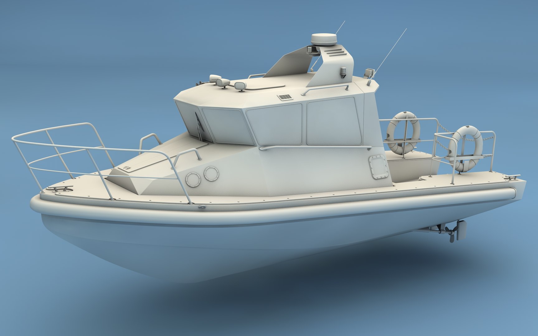 3d Model Patrol Boat