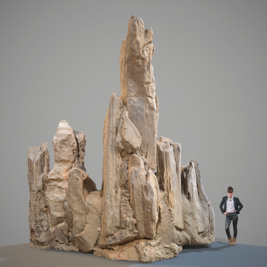 Scanned landscape rocks stones 3D model - TurboSquid 1154354