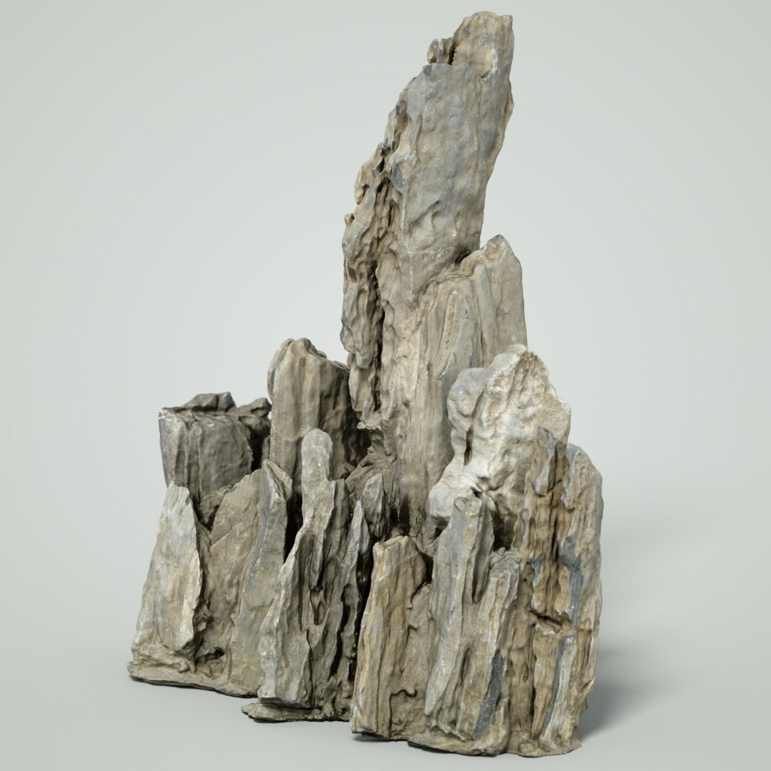Scanned landscape rocks stones 3D model - TurboSquid 1154354