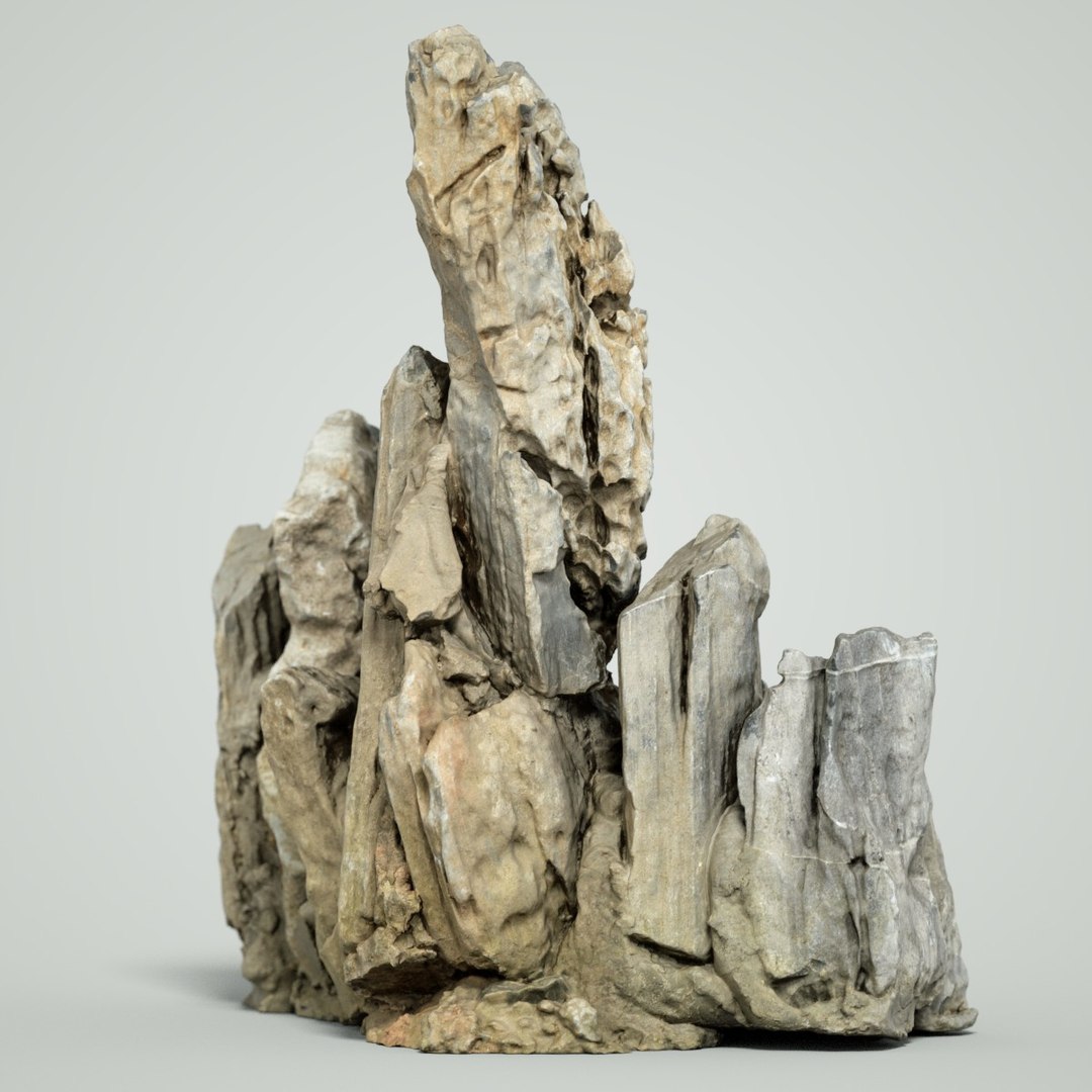 Scanned landscape rocks stones 3D model - TurboSquid 1154354