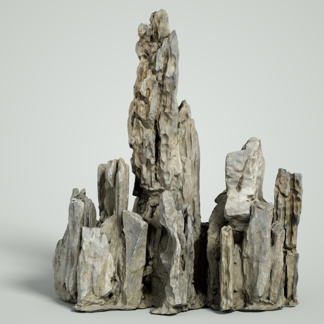 Scanned landscape rocks stones 3D model - TurboSquid 1154354