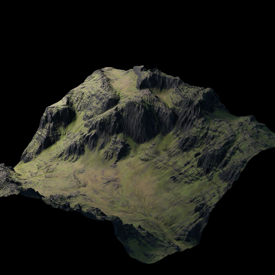 3D model Icelandic Terrain - TurboSquid 1984411