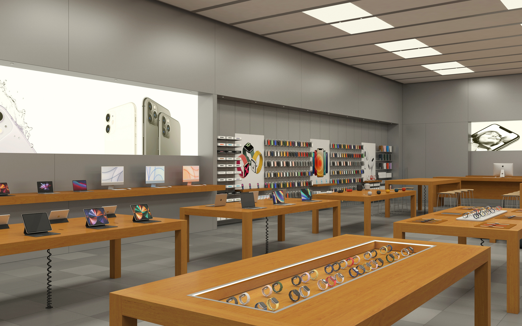 Apple Store 3D model - TurboSquid 1823453