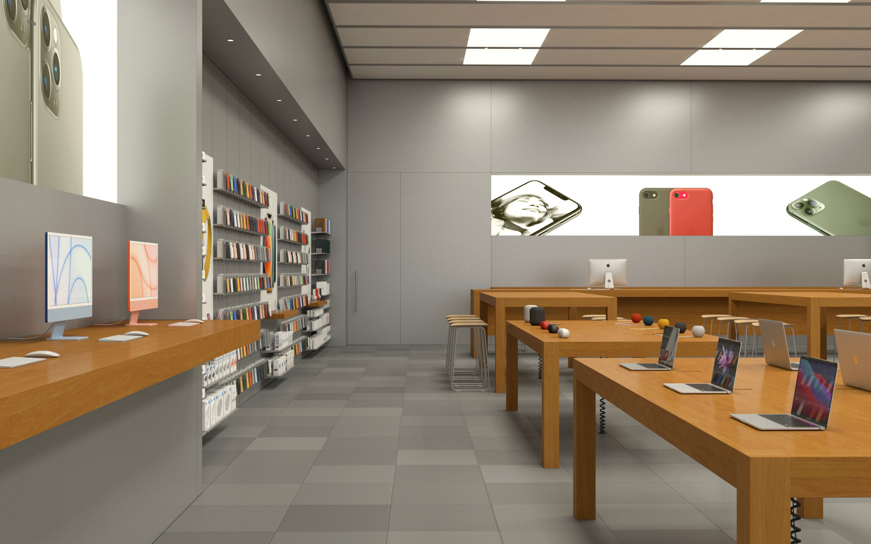 Apple Store 3D model - TurboSquid 1823453