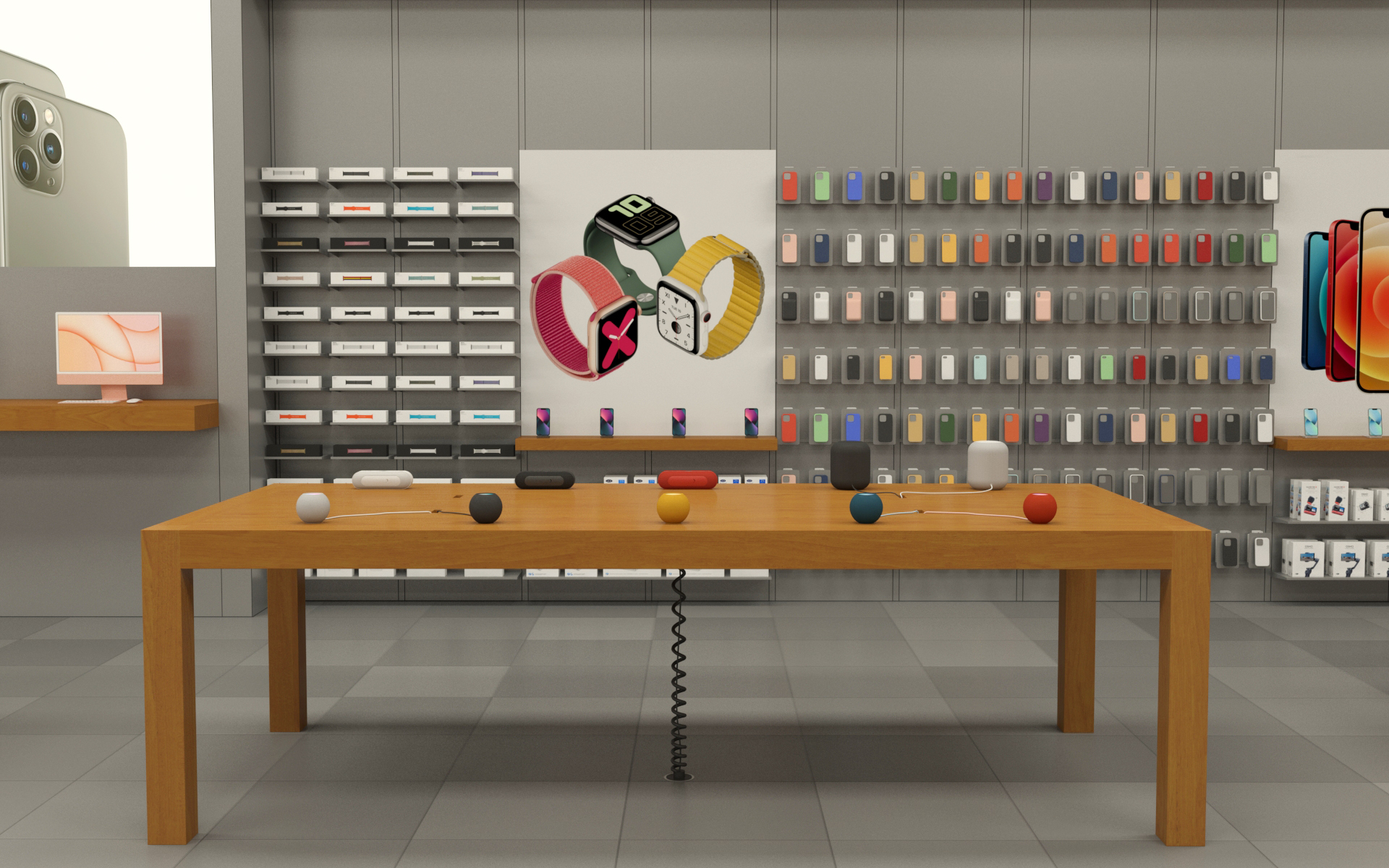 Apple Store 3D model - TurboSquid 1823453