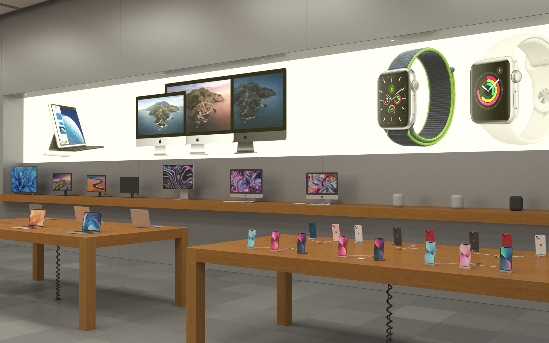 Apple Store 3D model - TurboSquid 1823453