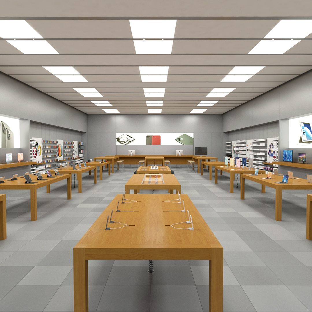 Apple Store 3D model - TurboSquid 1823453