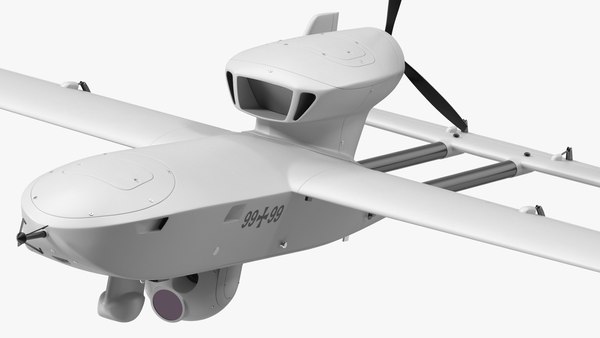 modelo 3d Dron Rheinmetall Luna NG Blanco - TurboSquid 2153004