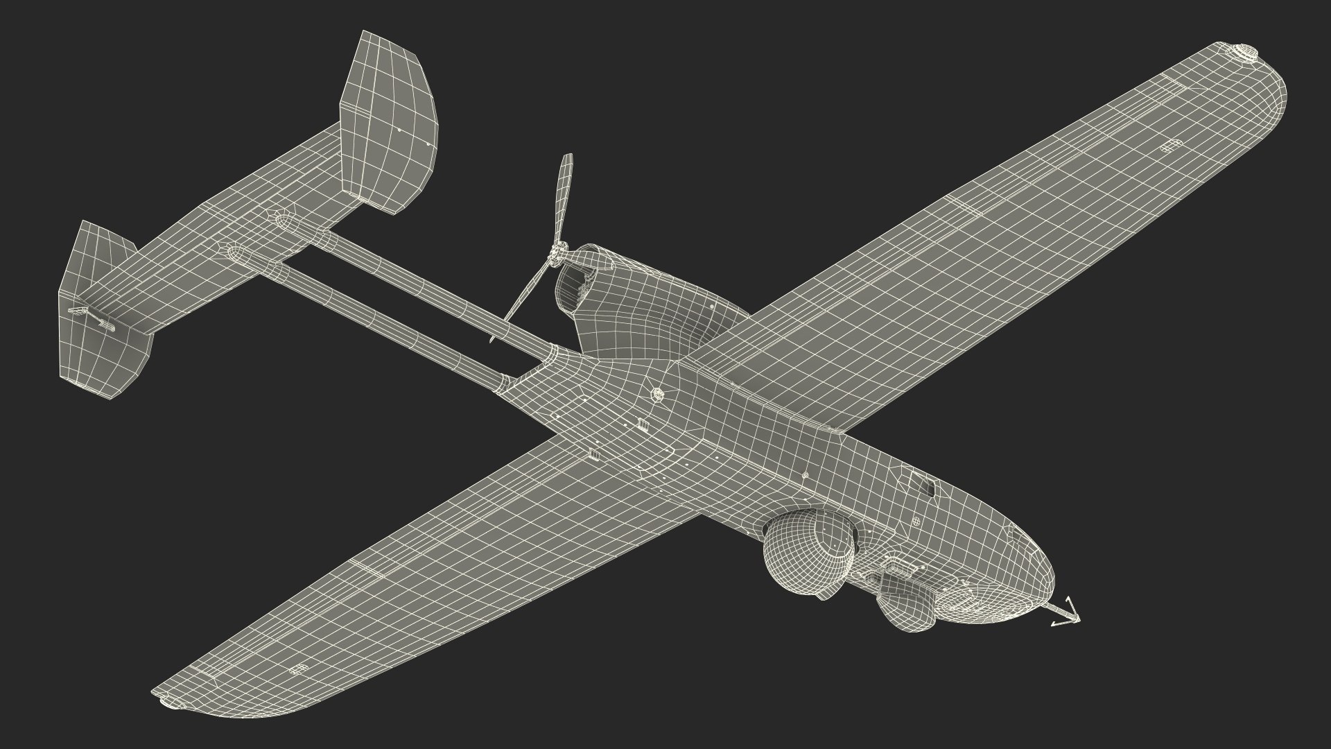 3D Rheinmetall Luna NG Drone White - TurboSquid 2153004