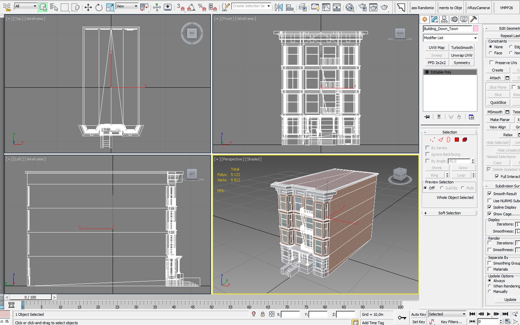 City Building 3d Model