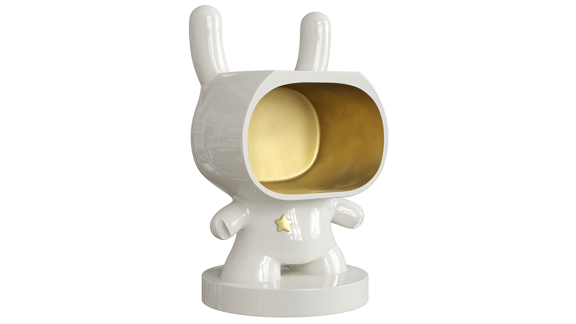 3D Space Rabbit - TurboSquid 2204070