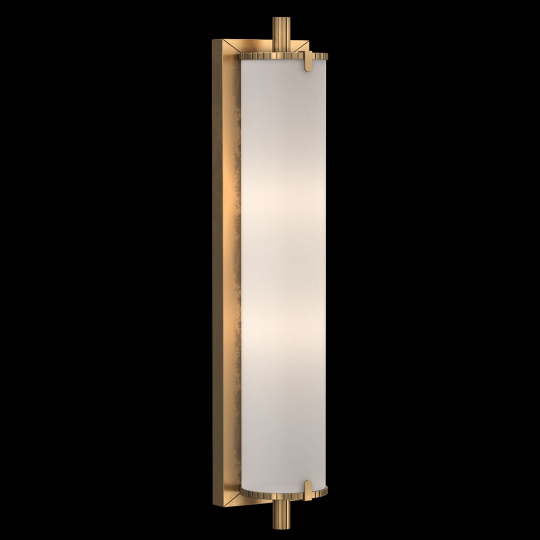 Calliope Tall Bath Light 3D - TurboSquid 1896443