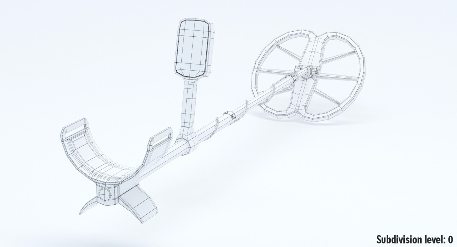3D Professional Metal Detector Model - TurboSquid 1406721
