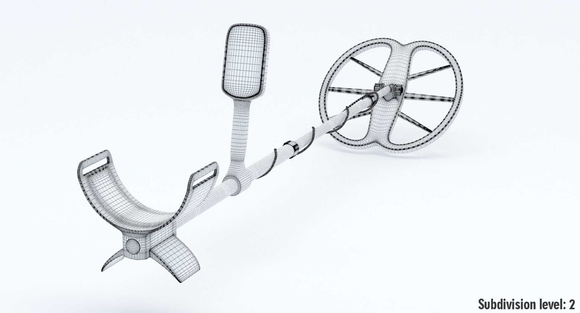 3D Professional Metal Detector Model - TurboSquid 1406721