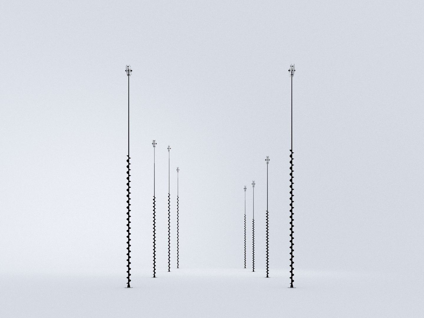 Free 3D Abstract Sculpture Takis - TurboSquid 1351035